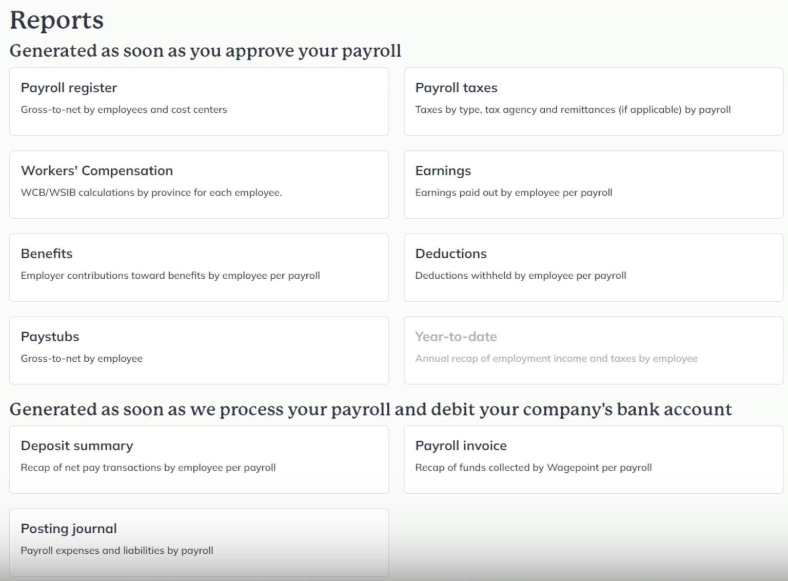9 Must-Have Payroll Software Features: 2024 Update - Wagepoint Blog