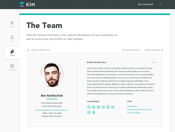 New: Bios, Jobs, and More | People by Wagepoint Software for Small Business